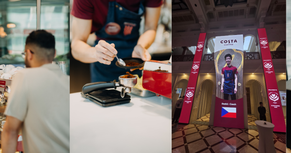 Costa Coffee Barista roku | Lagardere Travel Retail Česká republika